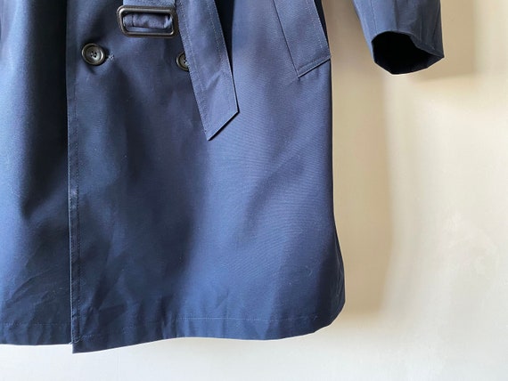 Navy Blue Men's Trench Coat Blue Trench Classic Doubl… - Gem