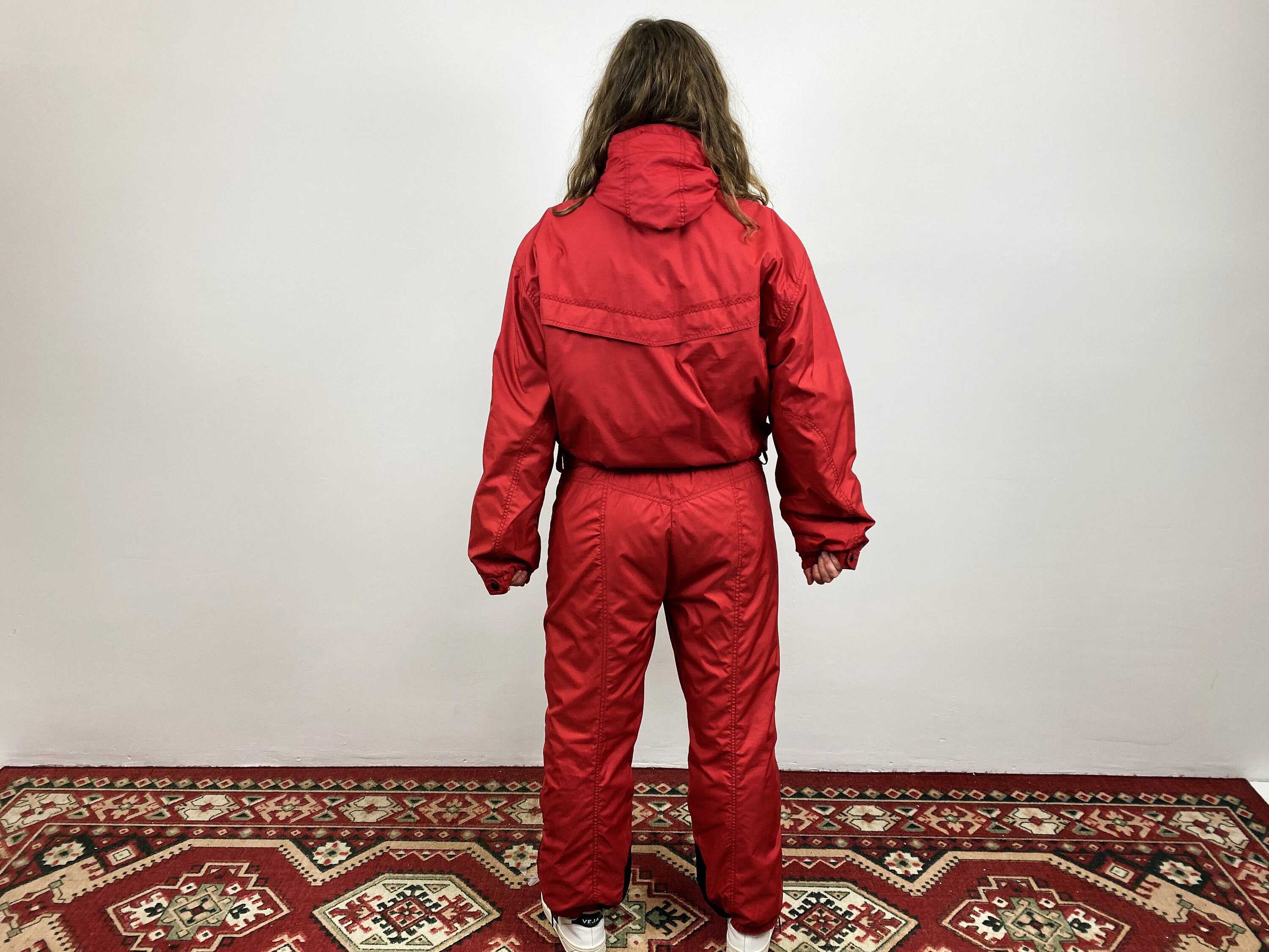 Red One Piece Ski Suit Warm Red Vintage HEAD Snowsuit Hipster Snow ...