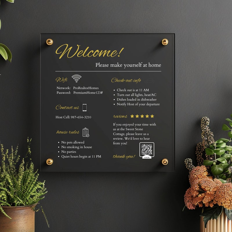 Vacation Rental Sign - Etsy