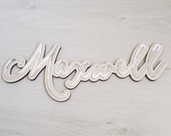 Mirror letters | Etsy