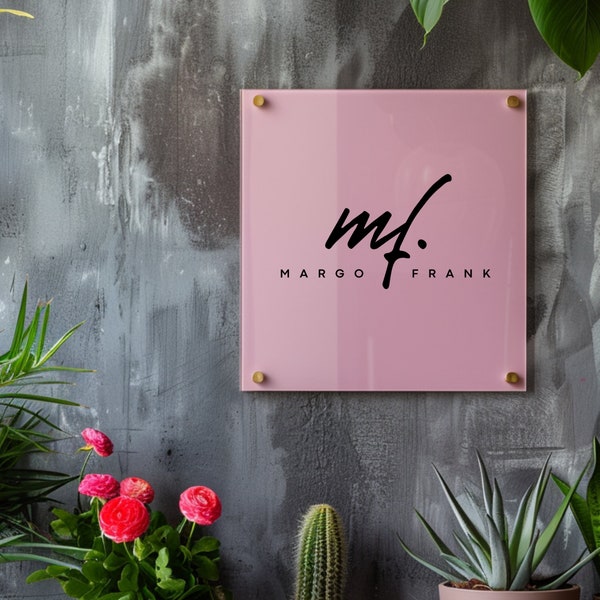 Floating Acrylic Name Sign - Etsy