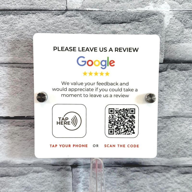 Qr Code Sign Star - Etsy UK