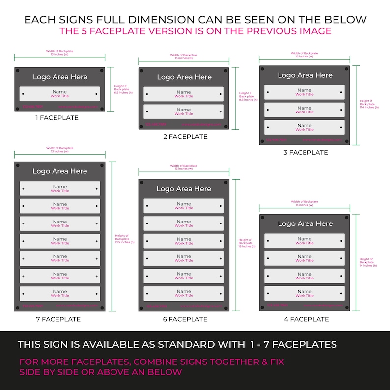 Acrylic Building Directory Sign | Business Registry Sign | Business ...