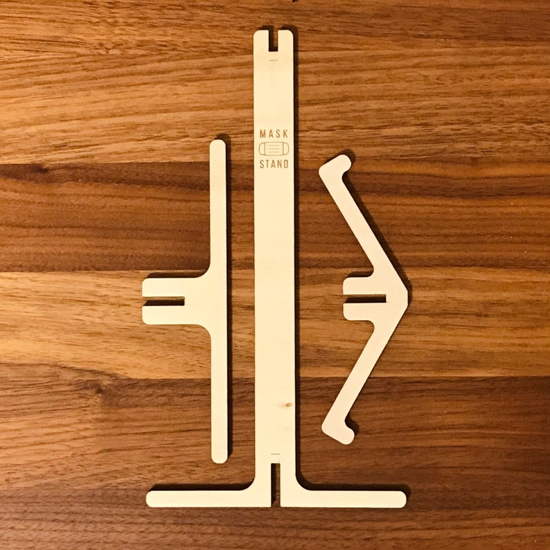 Mask Stand Laser Cut File - Etsy