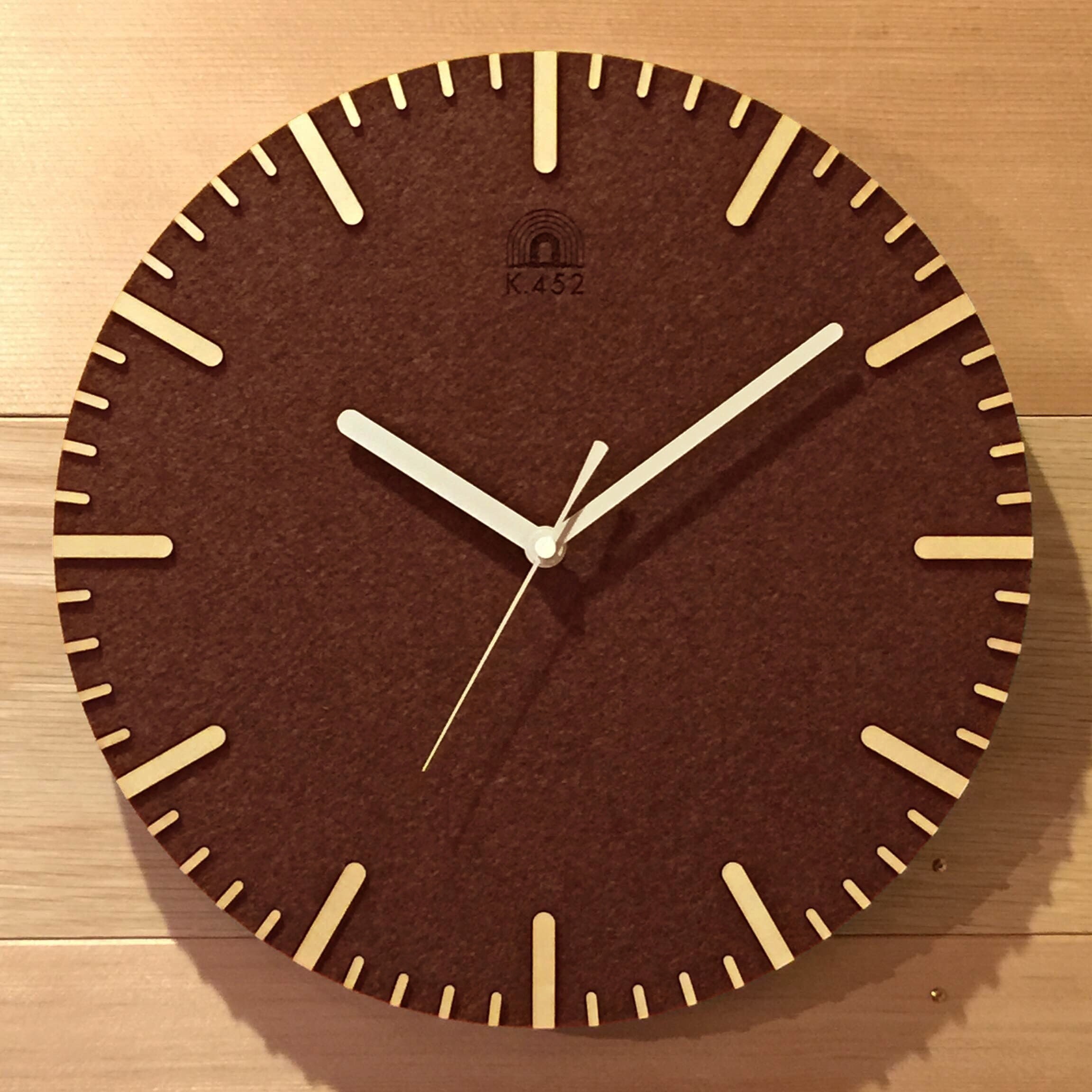 FELT CLOCK FACE Laser Cut File - Etsy