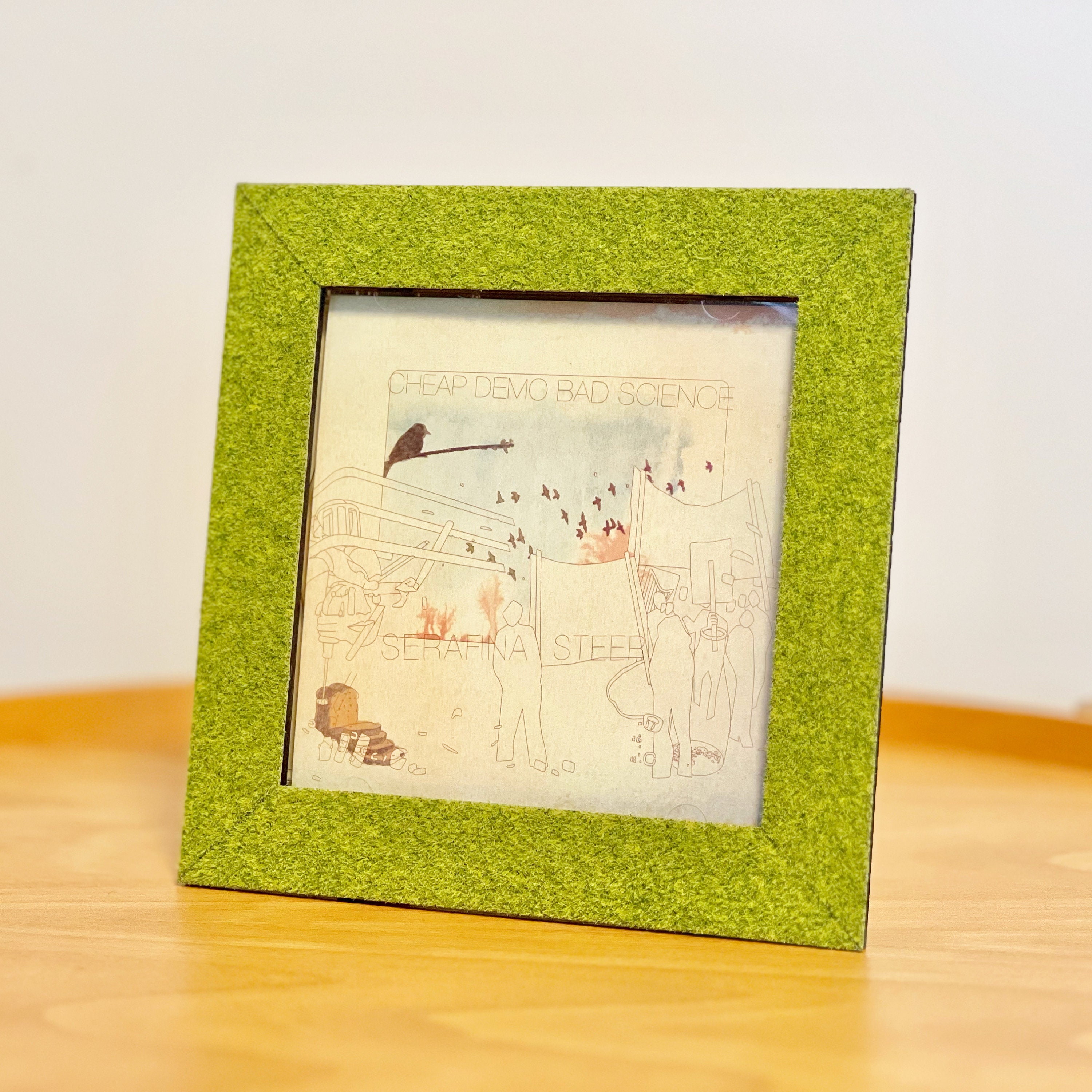 CD FRAME Laser Cut File - Etsy