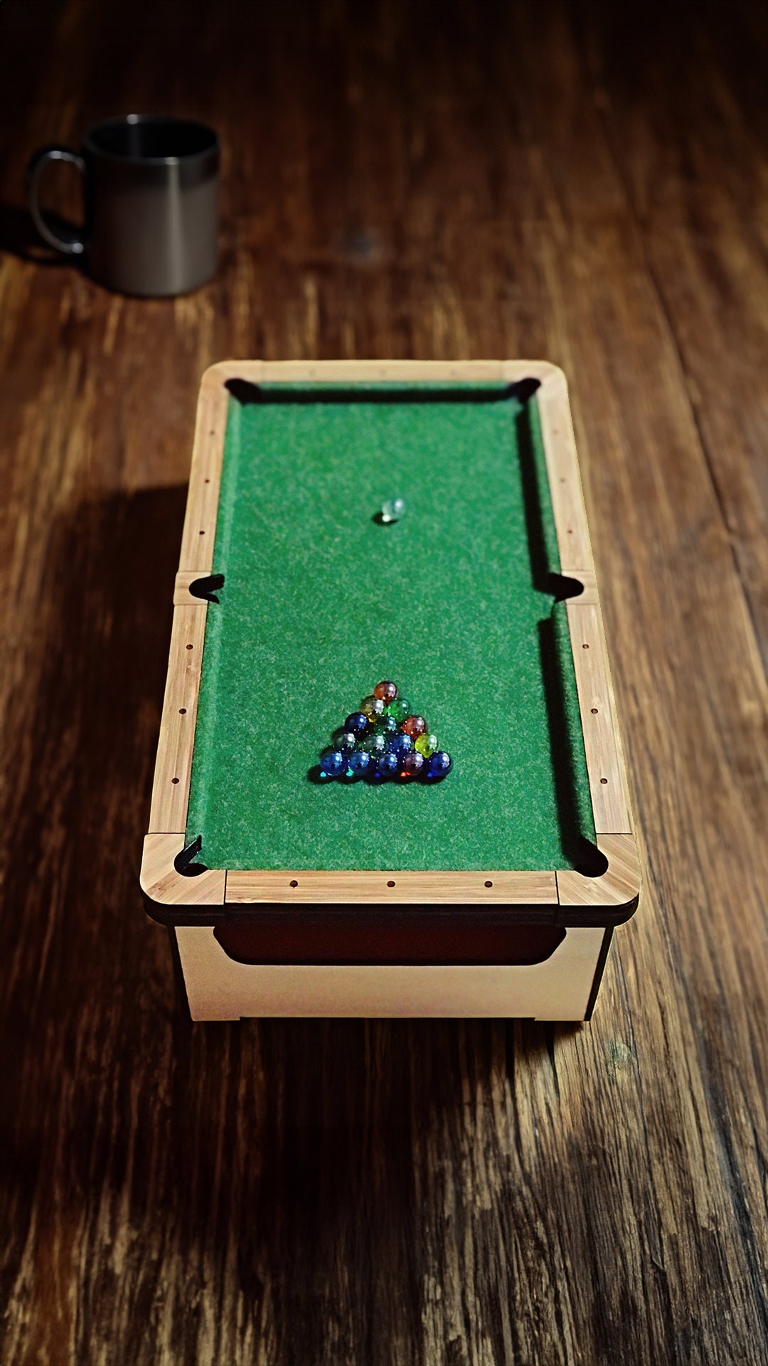 Mini Billiard Table for Marbles Laser Cut File - Etsy