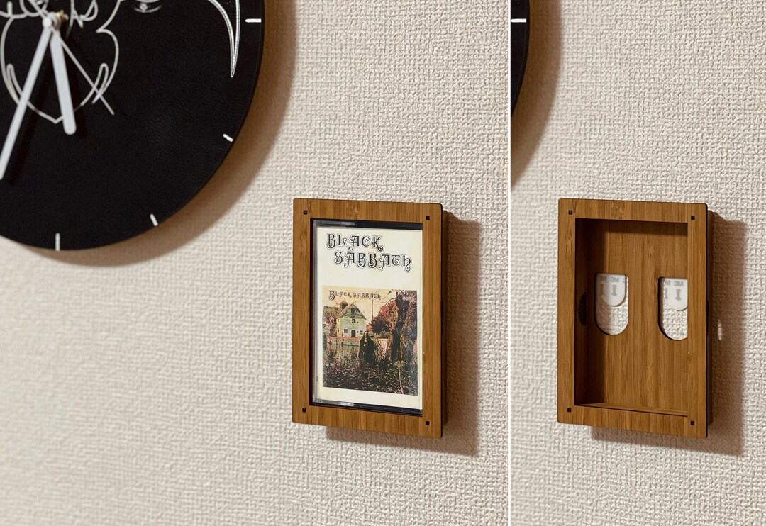 CASSETTE WALL DISPLAY Laser Cut File - Etsy