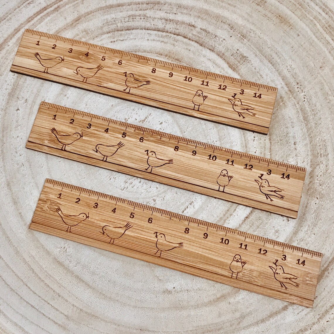 Mischivous Little Birds Scale Ruler Laser Cut File - Etsy Ireland