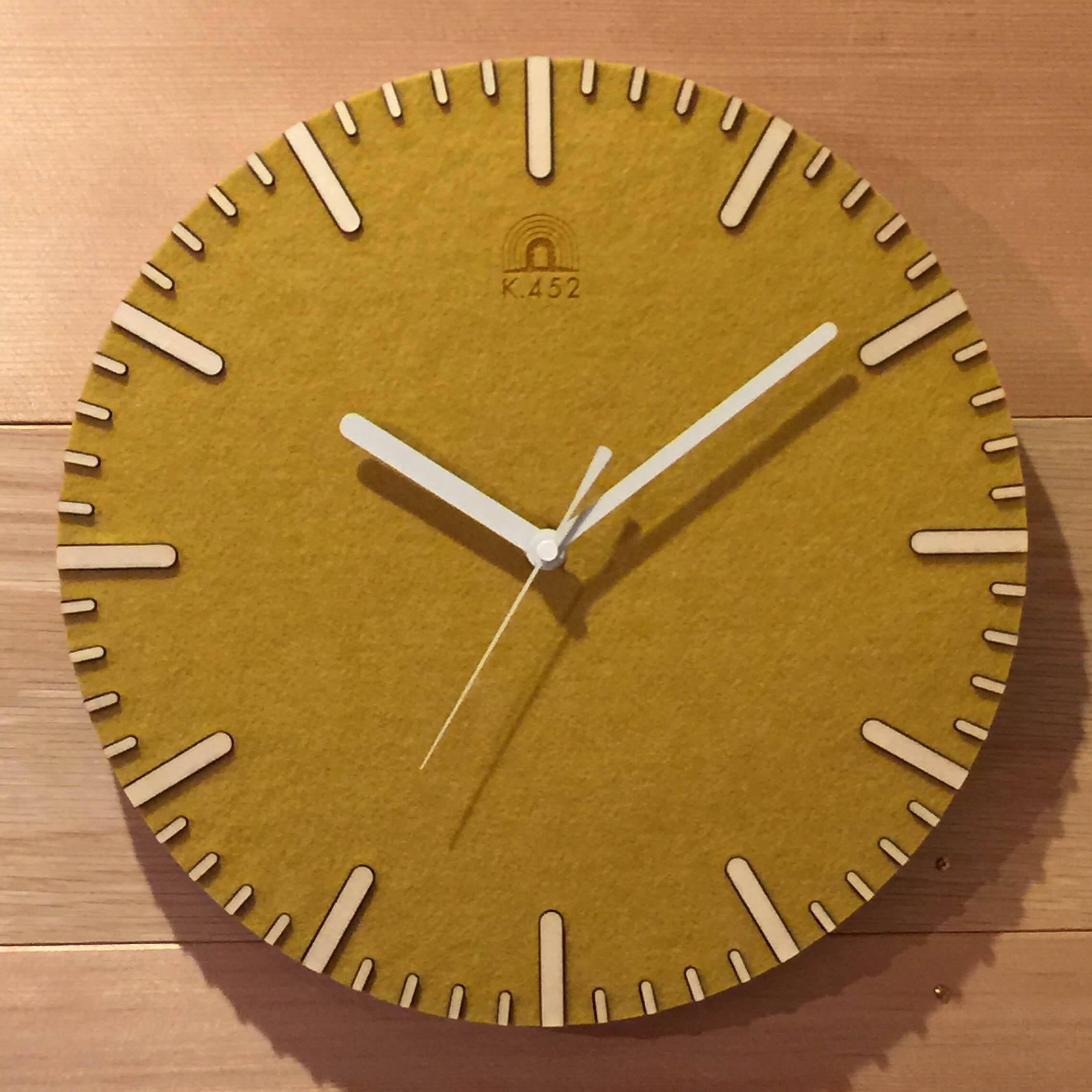 FELT CLOCK FACE Laser Cut File - Etsy