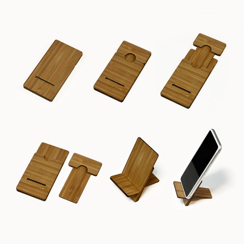 CELL PHONE STAND Laser Cut File - Etsy