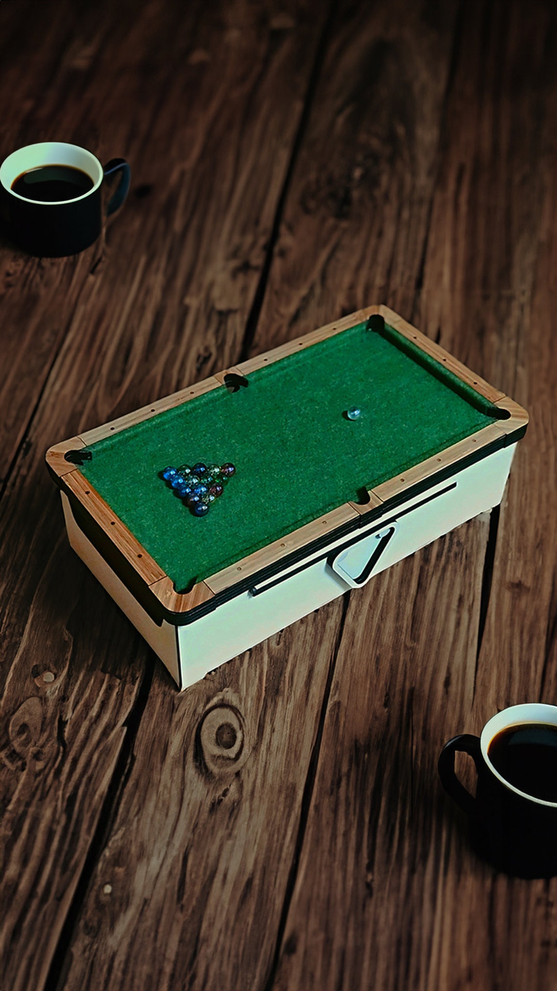 Mini Billiard Table for Marbles Laser Cut File - Etsy