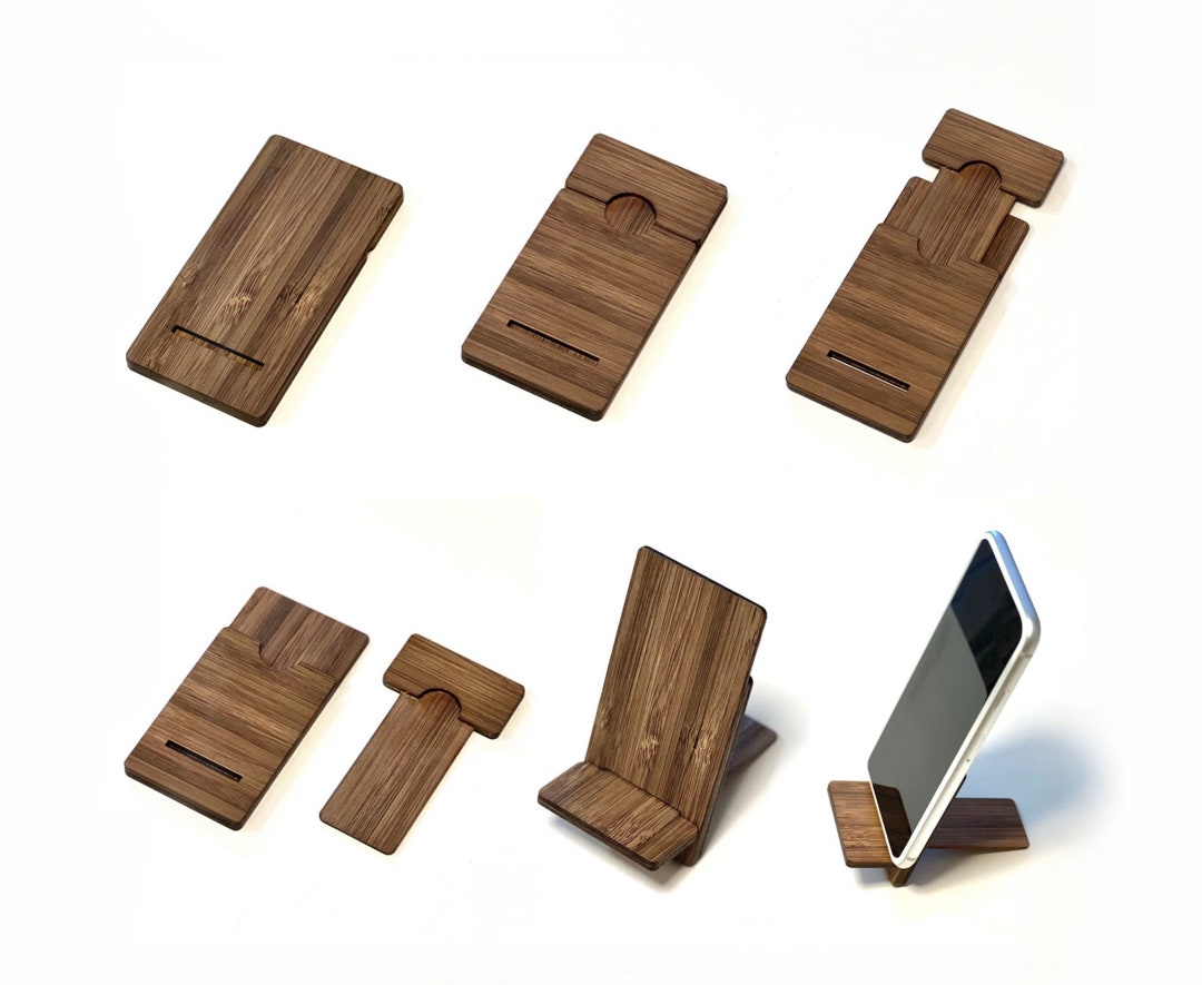 CELL PHONE STAND Laser Cut File - Etsy