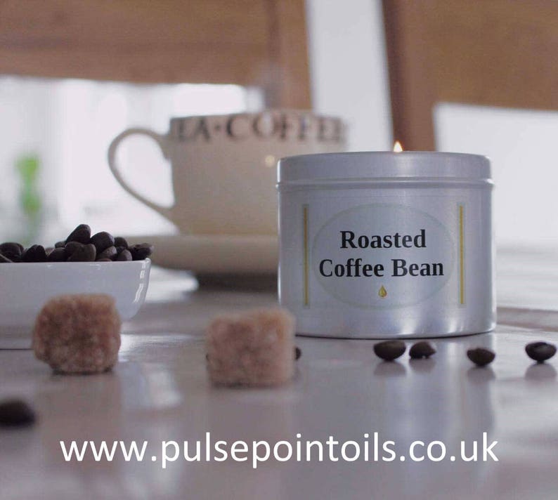 Roasted Coffee Bean Soy Candle. Vegan Clean Long Burn Kitchen | Etsy