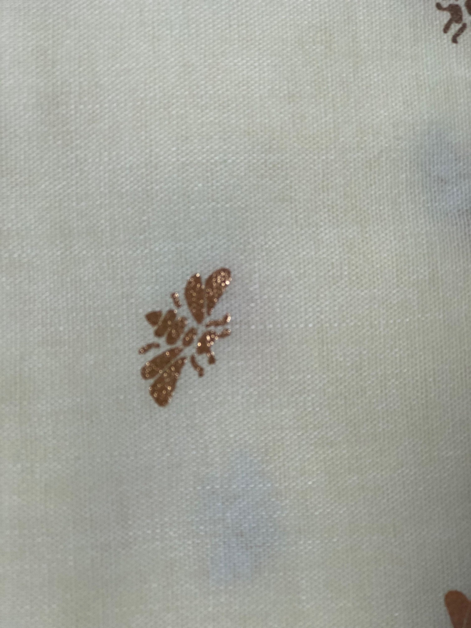 Small gold bee design on yellow scarf bnwt | Etsy