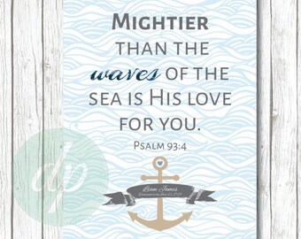 Nautical bible verse | Etsy
