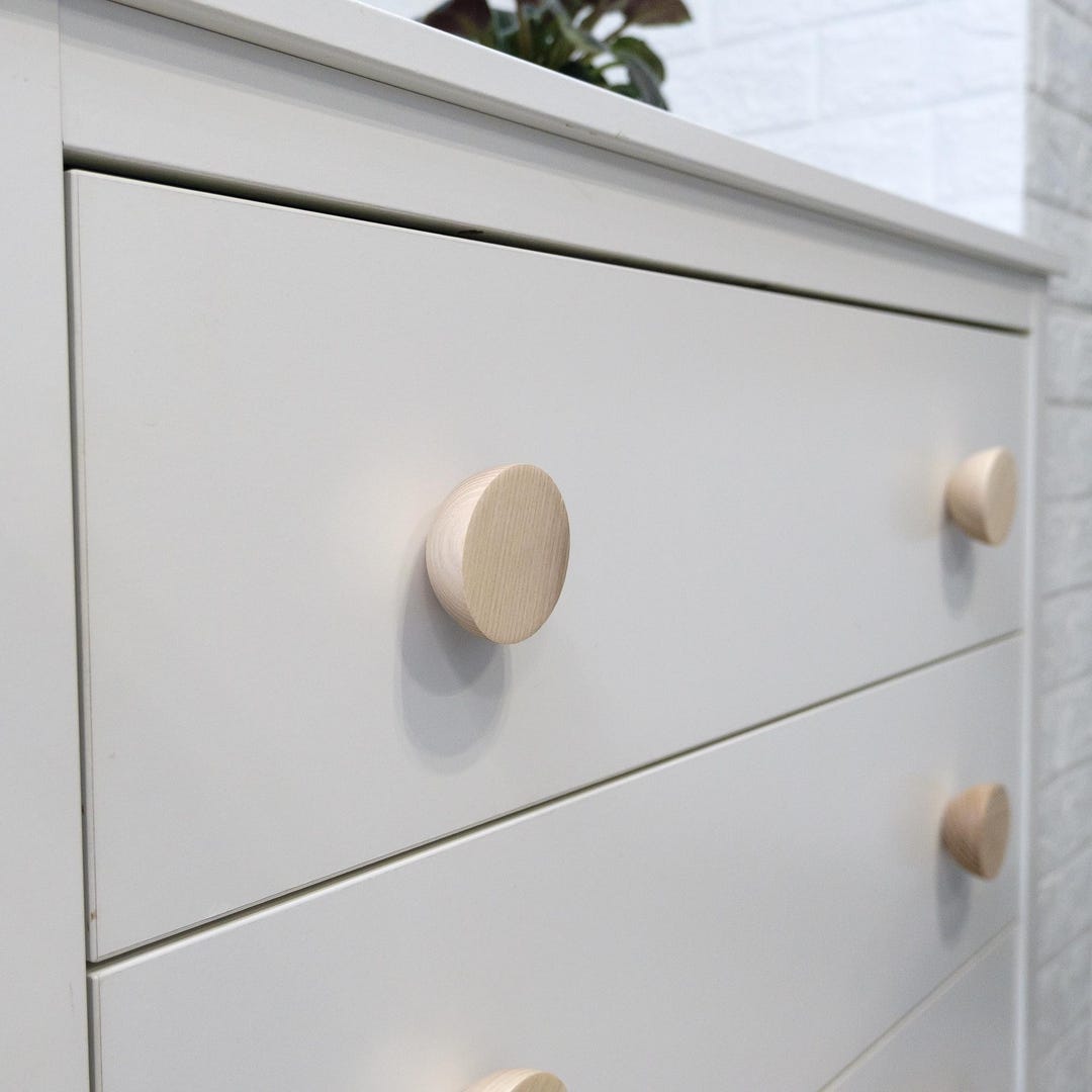 Wooden Drawer Knob | Drawer Pull | Cabinet Knob | Kids Dresser Knob | Bedroom Furniture ...