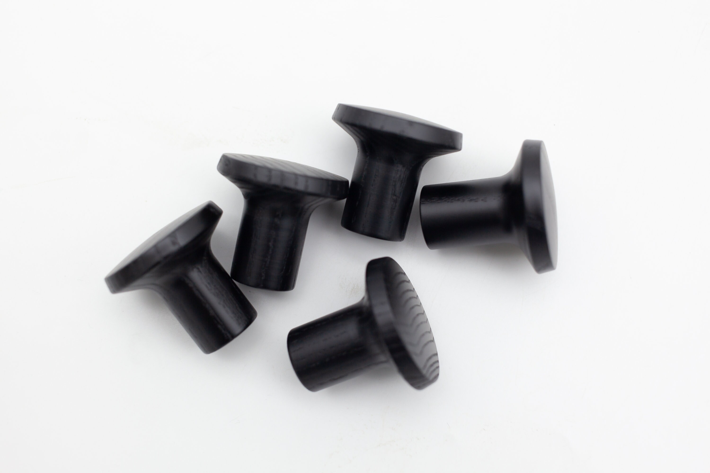 Round Wood Wall Hook Oak Wood Entryway Coat Hooks for Wall Set of ...