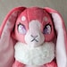 Handmade Sitting Rabbit , Made to Order, Customisation, Personalization ...