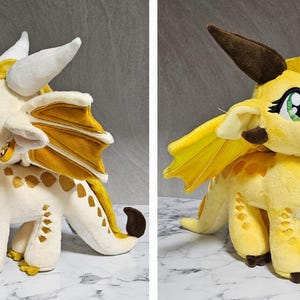 Dragons Plushie, Handmade, Custom Order, Personalisation - Etsy