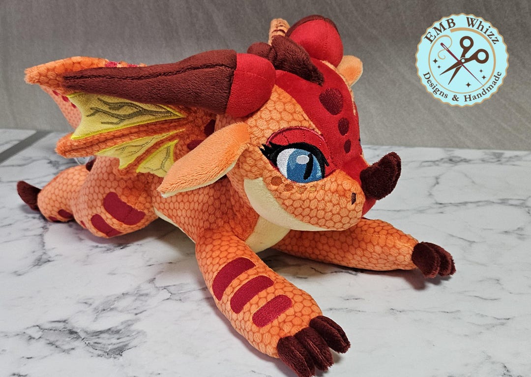 Handmade Cuddle Dragons, Made to Order, Customisation, Personalization ...