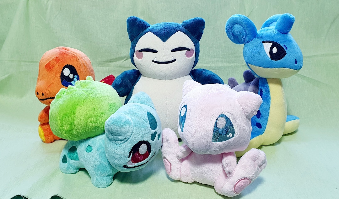 Handmade Pokemon Inspired Plushies - Etsy