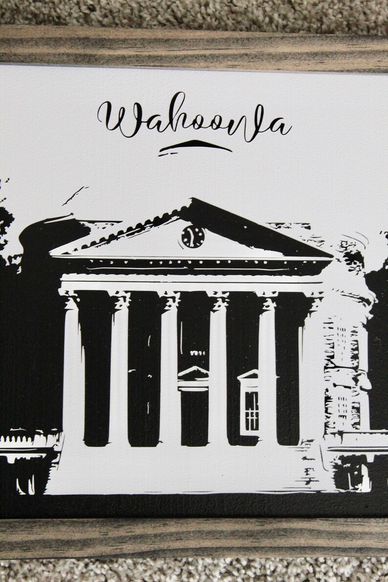 Wahoowa University of Virginia Rotunda Sign | Etsy