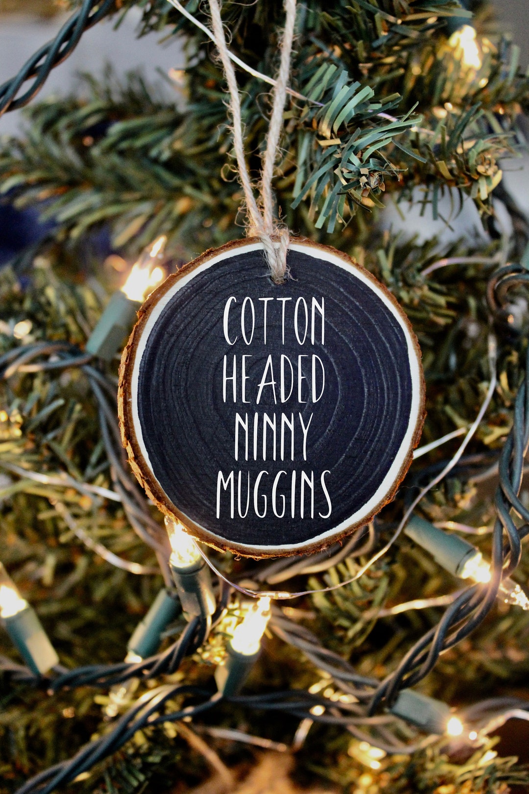 Cotton Headed Ninny Muggins Ornament - Etsy UK