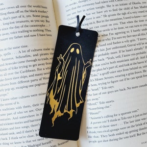 Bookmark With Ghost - Whimsigoth Bookmarks - Ghosts Bookmark - Middle ...