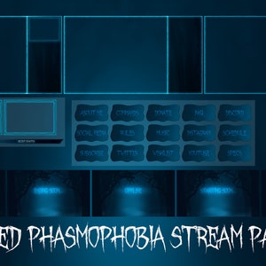 Animated Phasmophobia Stream Package - Etsy