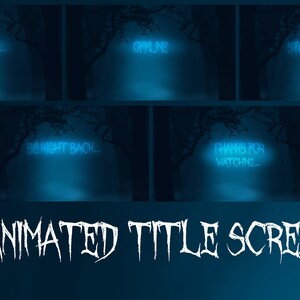 Animated Phasmophobia Stream Package - Etsy