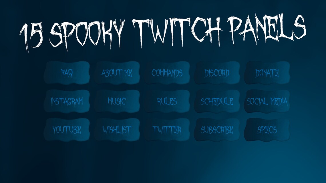 Animated Phasmophobia Stream Package - Etsy