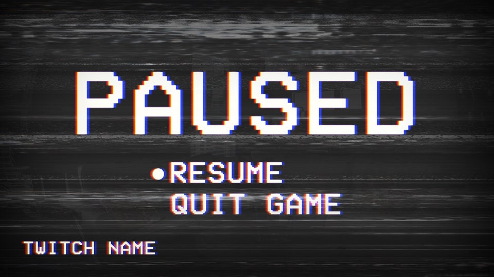 Retro CRT Twitch Overlay Stream Package - Etsy