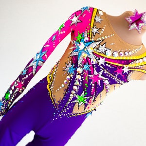 Rhythmic gymnastics unitard/ RG leotard to order / RG unitard | Etsy