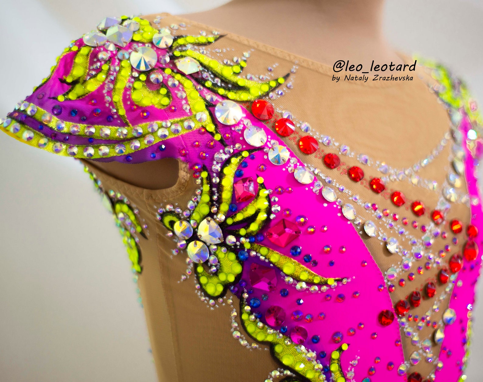Rhythmic Gymnastics Leotard / RG Leotard Custom / Competition Leotard ...