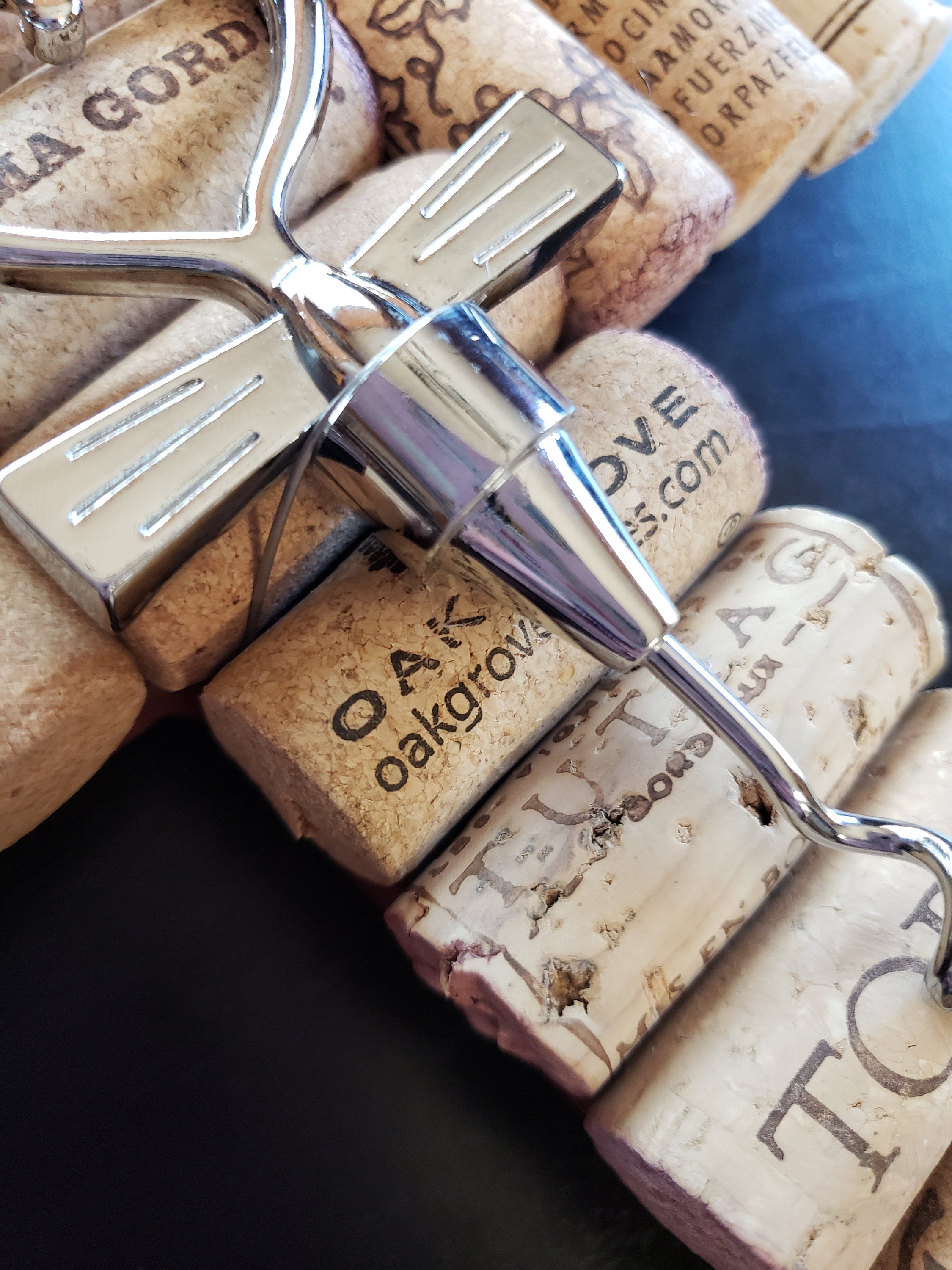 I Love Wine is a Unique Hand Decorated Wall Cross / Vintage Jewelry ...