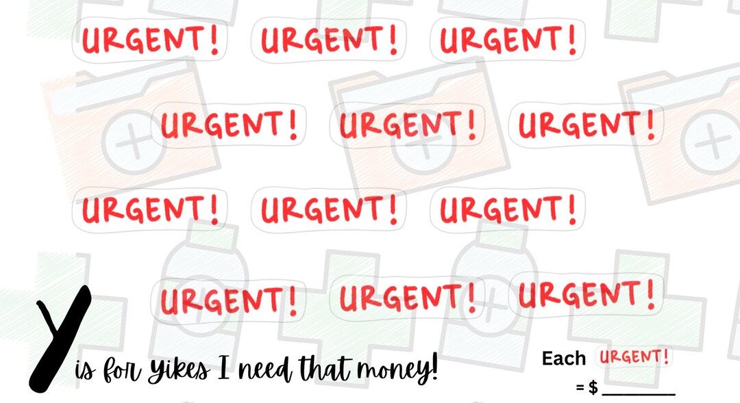 Yikes Need Money Savings Challenge for A6 Cash Envelopes | Digital ...