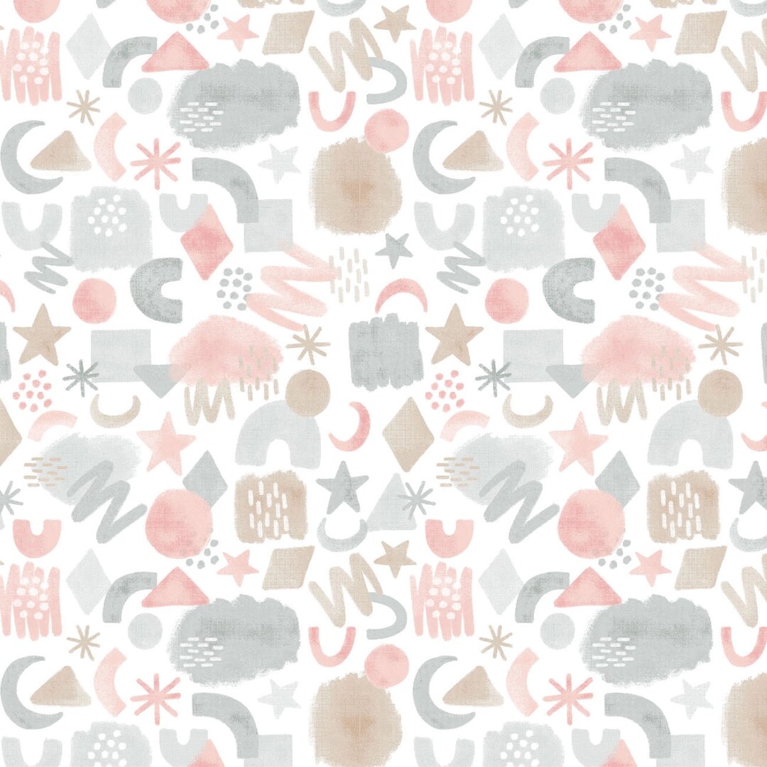 Blush Blocks - Flannel- Sold by the 1/4 Meter - Etsy