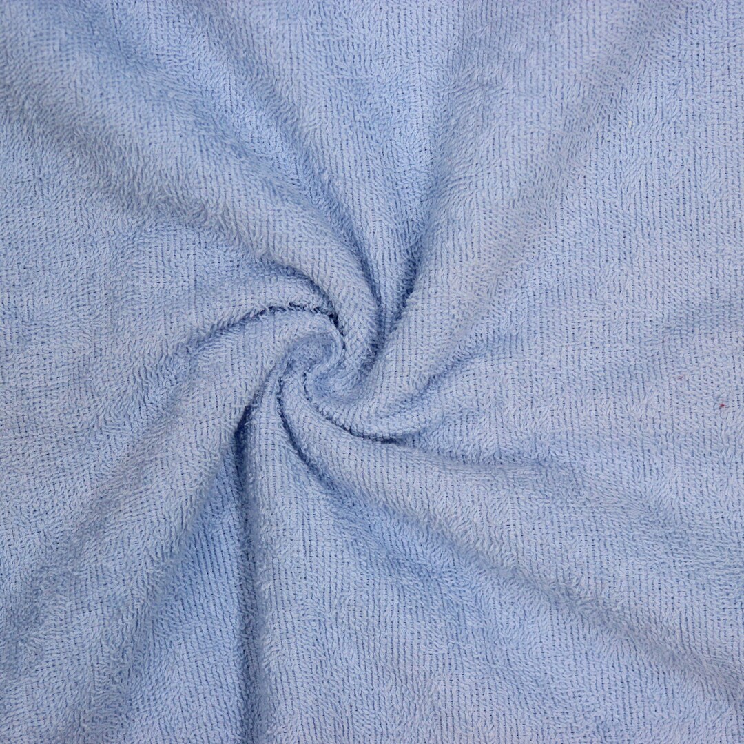 Terry Cloth - Baby Blue - Etsy