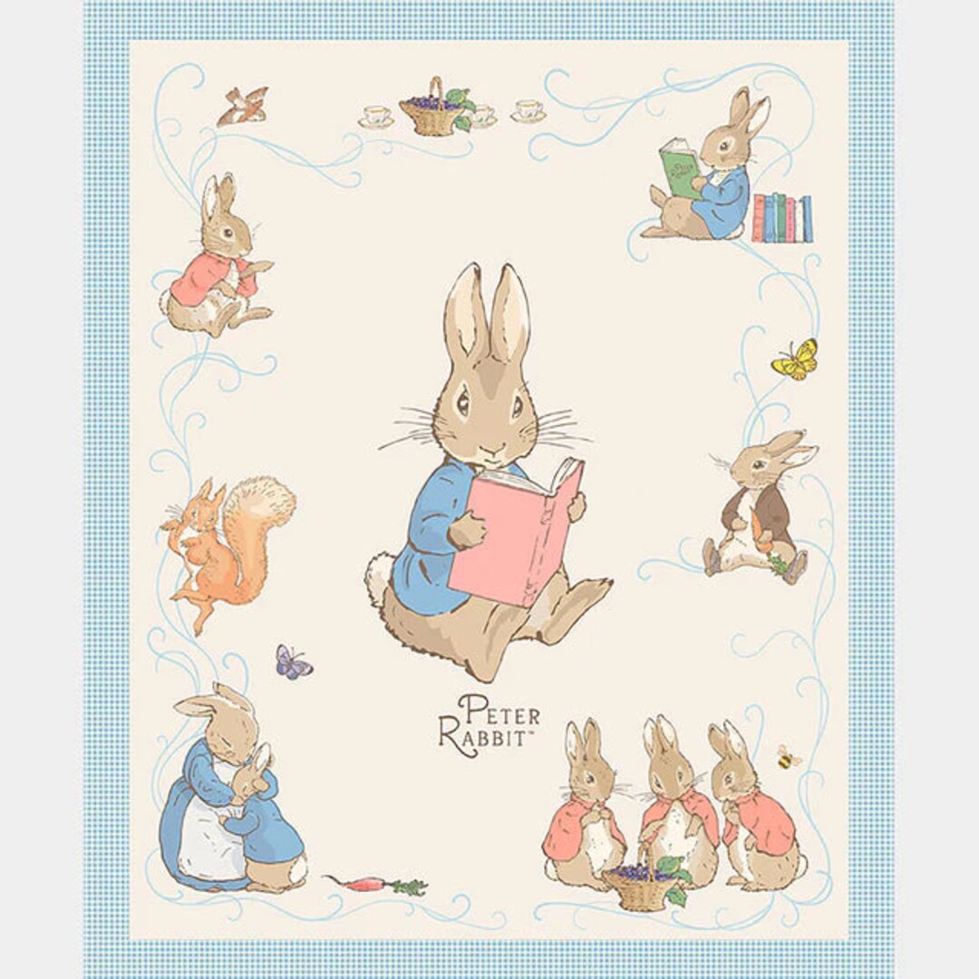 The Tale of Peter Rabbit Panel Sold by the Panel - Etsy