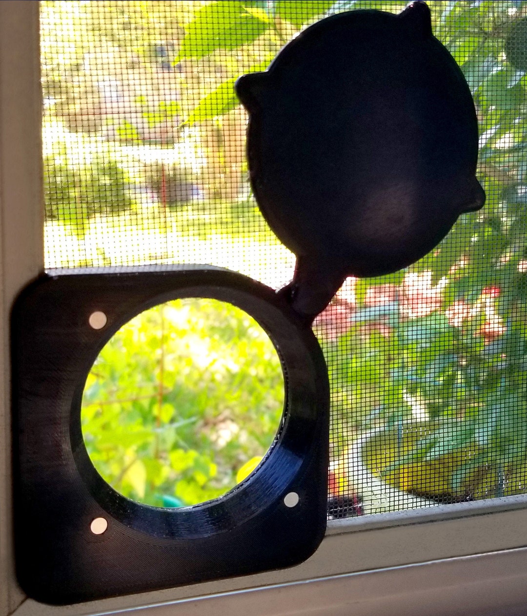 Window Screen Portal Aquarium Hose Pass Through - Etsy Australia