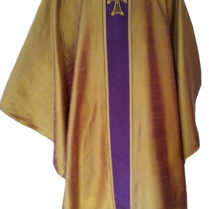 Silk Vestments in All Liturgical Colors With Banding Silk Chasubles - Etsy