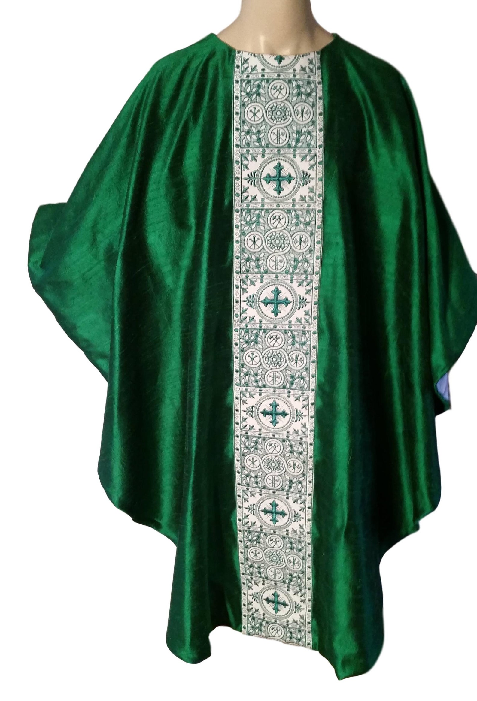 Silk Vestments in All Liturgical Colors With Banding Silk Chasubles - Etsy