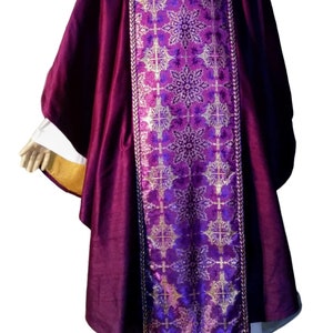 Silk Vestments in All Liturgical Colors With Banding Silk Chasubles - Etsy