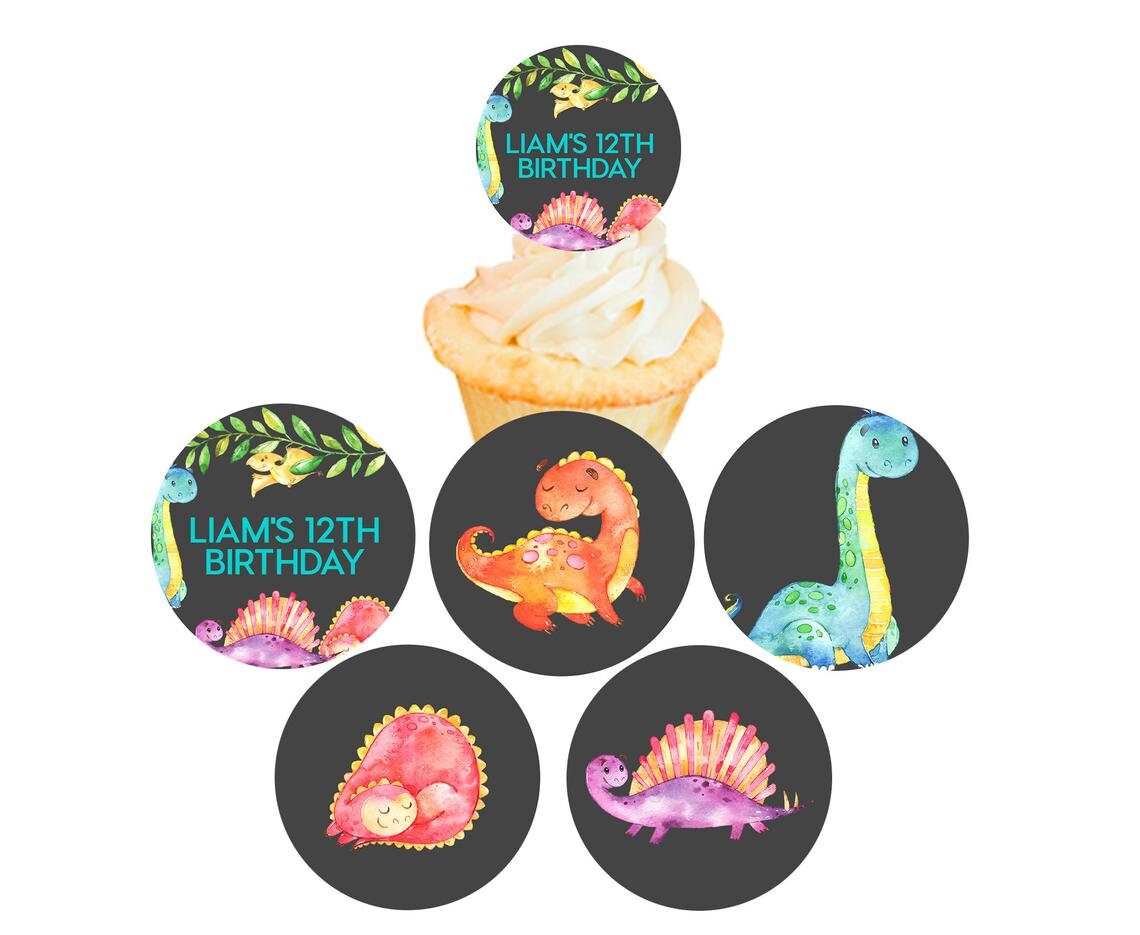 Dinosaur Printable Birthday Pack Bundle INSTANT DOWNLOAD | Etsy