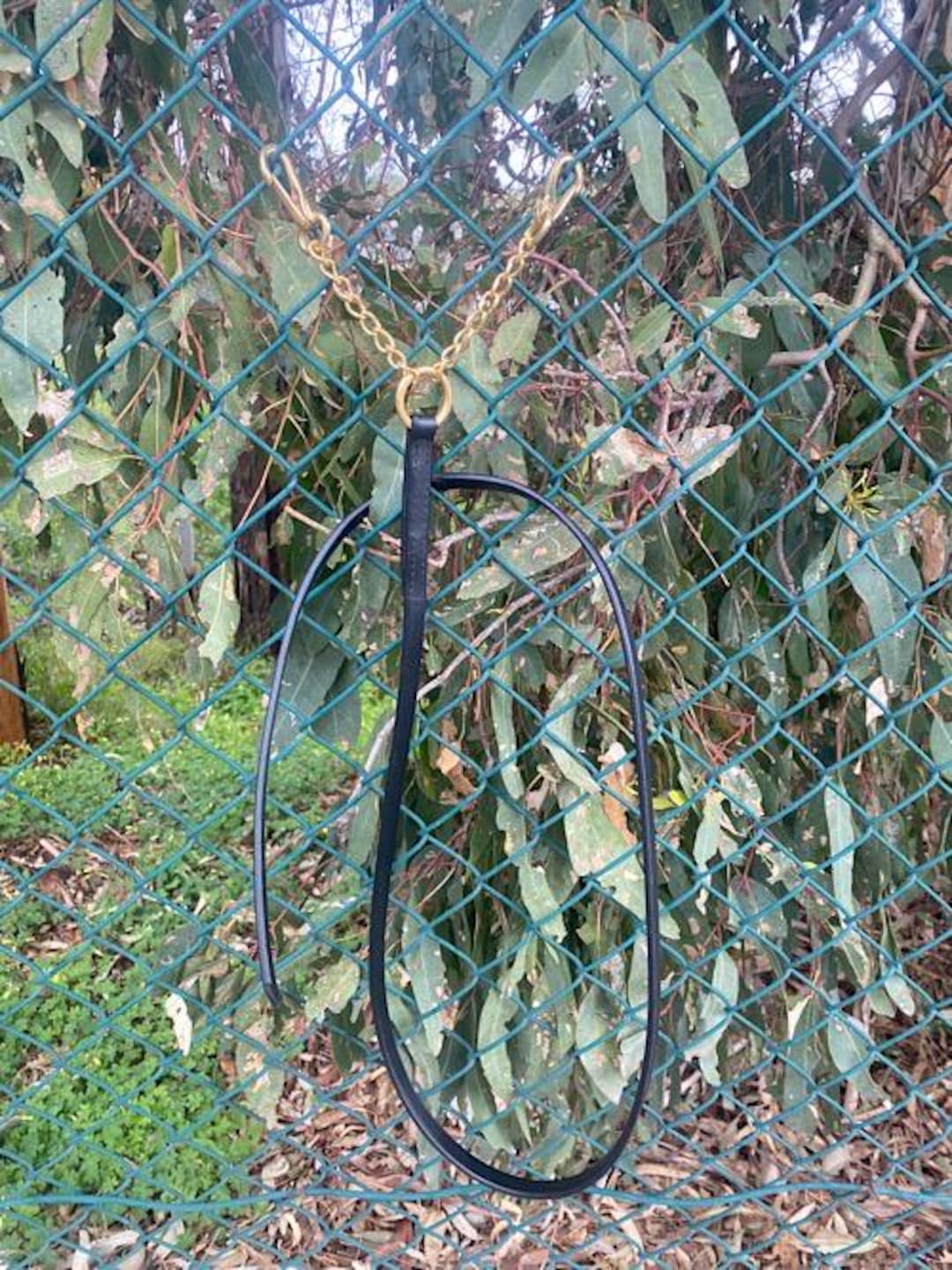 Large Argosy Chain & Lead in Leather for Lead Rein, Race Rein, in Hand ...