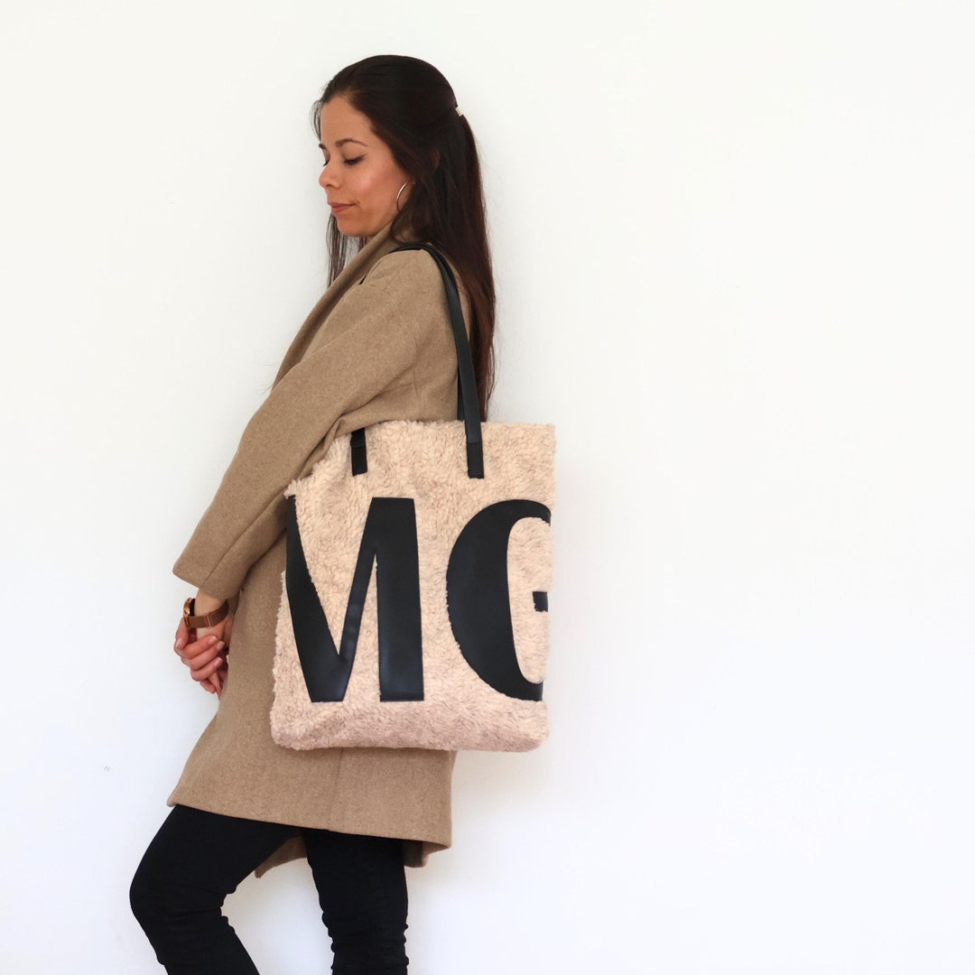 Personalized Sherpa Tote Bag, Custom Name Bag, Limited Edition ...
