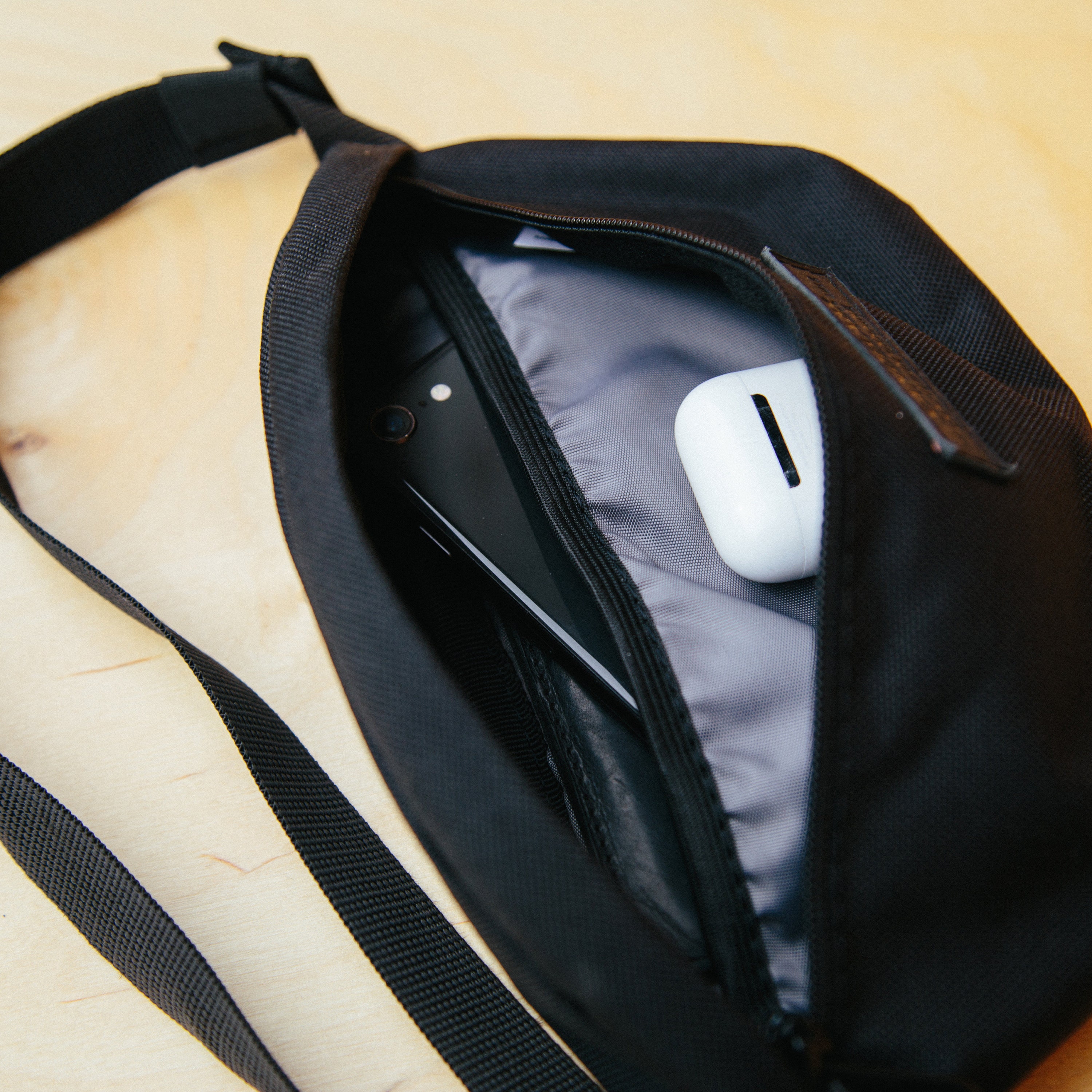 Total Black Fanny Pack | Etsy