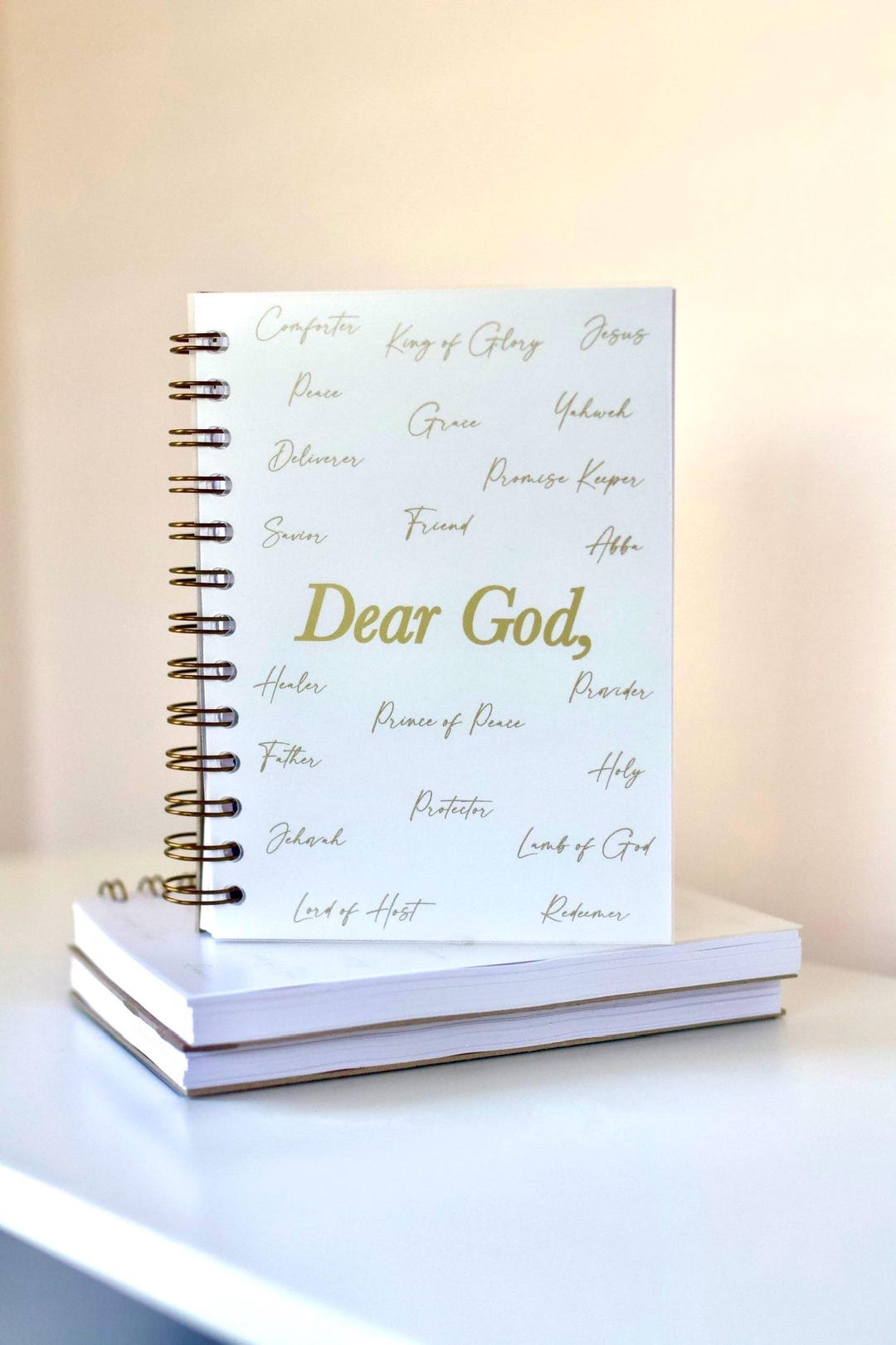Dear God Journal | Faith-based Prayer & Devotions - Etsy