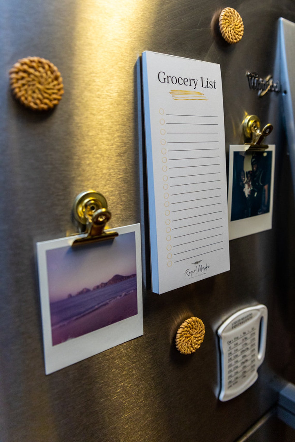 Grocery List | Magnet Notepad - Etsy
